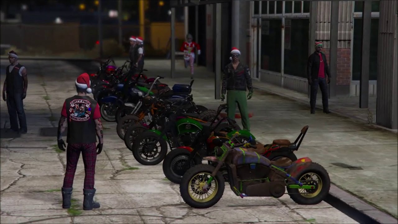 SCMC Bad Santa Bike Ride - YouTube