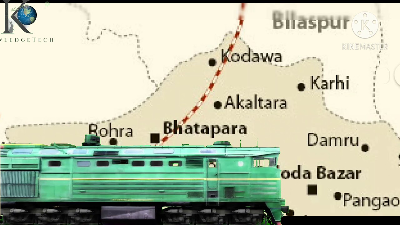 Raipur Railway Network Map - YouTube