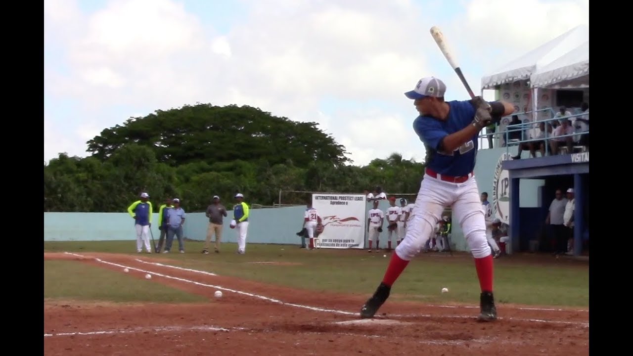 Andrick Nava, Catcher, Venezuela 2018 Prospect - YouTube