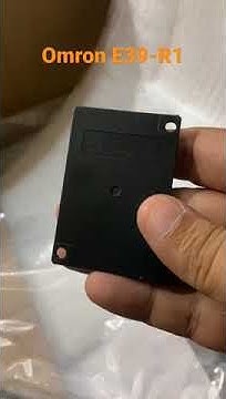 Omron E39-R1 Reflector for Photoelectric sensor @theindustrymart - YouTube