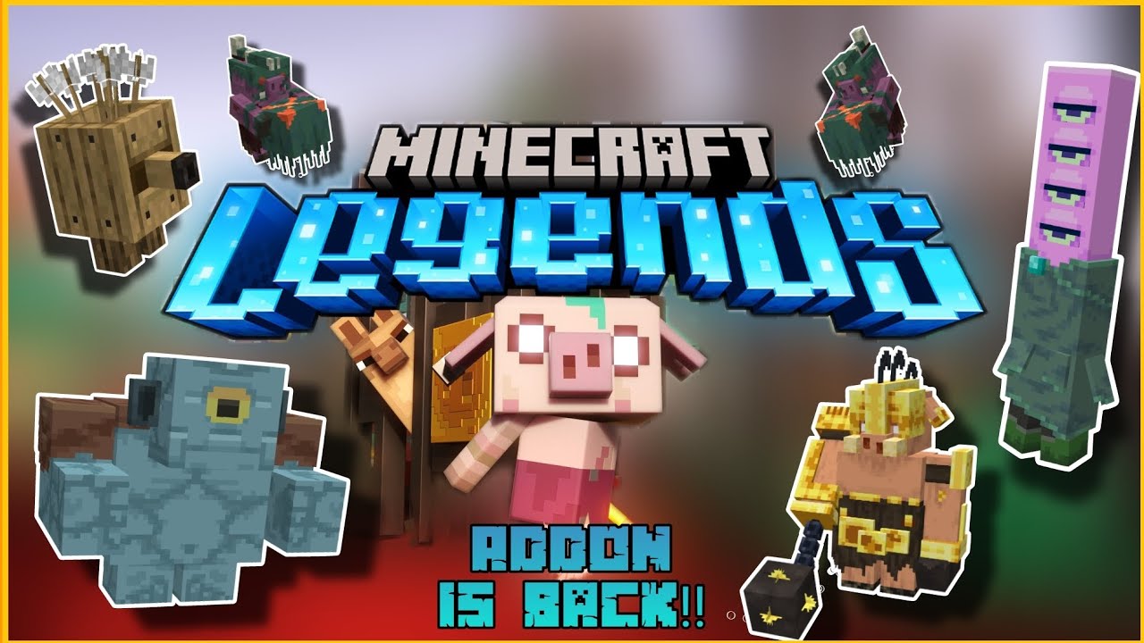 Minecraft Legends: Hero Reborn Addon Is Back | Minecraft Legends Addon ...