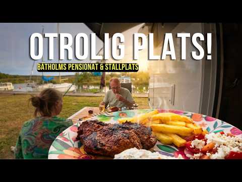 😱 Galen gädda, God mat och otrolig plats i St Annas skärgård!