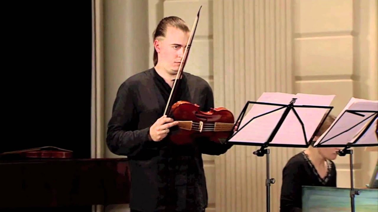 J.M. Leclair Sonata "Le Tombeu" 3,4 mov. Dmitry Sinkovsky, baroque ...