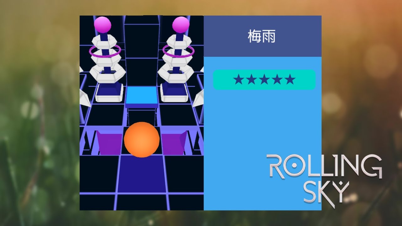 【Rolling Sky Fanmade】梅雨 Rerouted - ☆5 (level designed by me)【Rolling ...