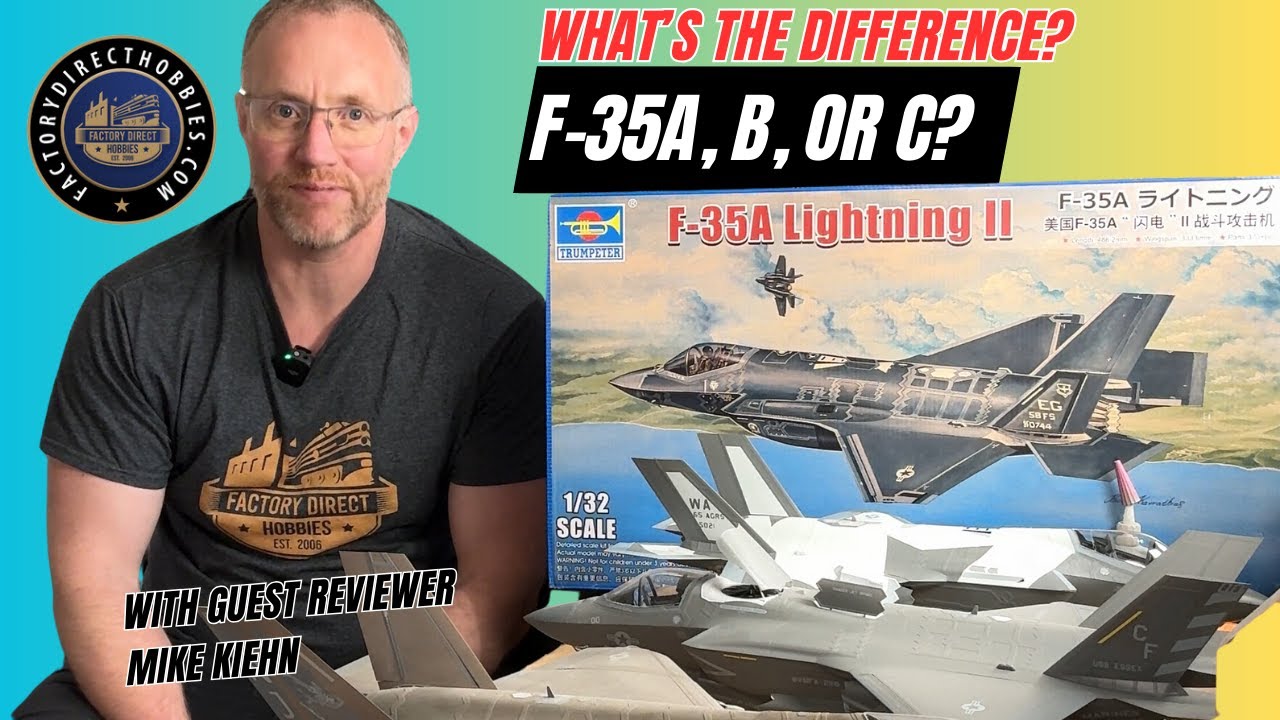 What's the Difference Between the Trumpeter F-35 Lightning Variants ...