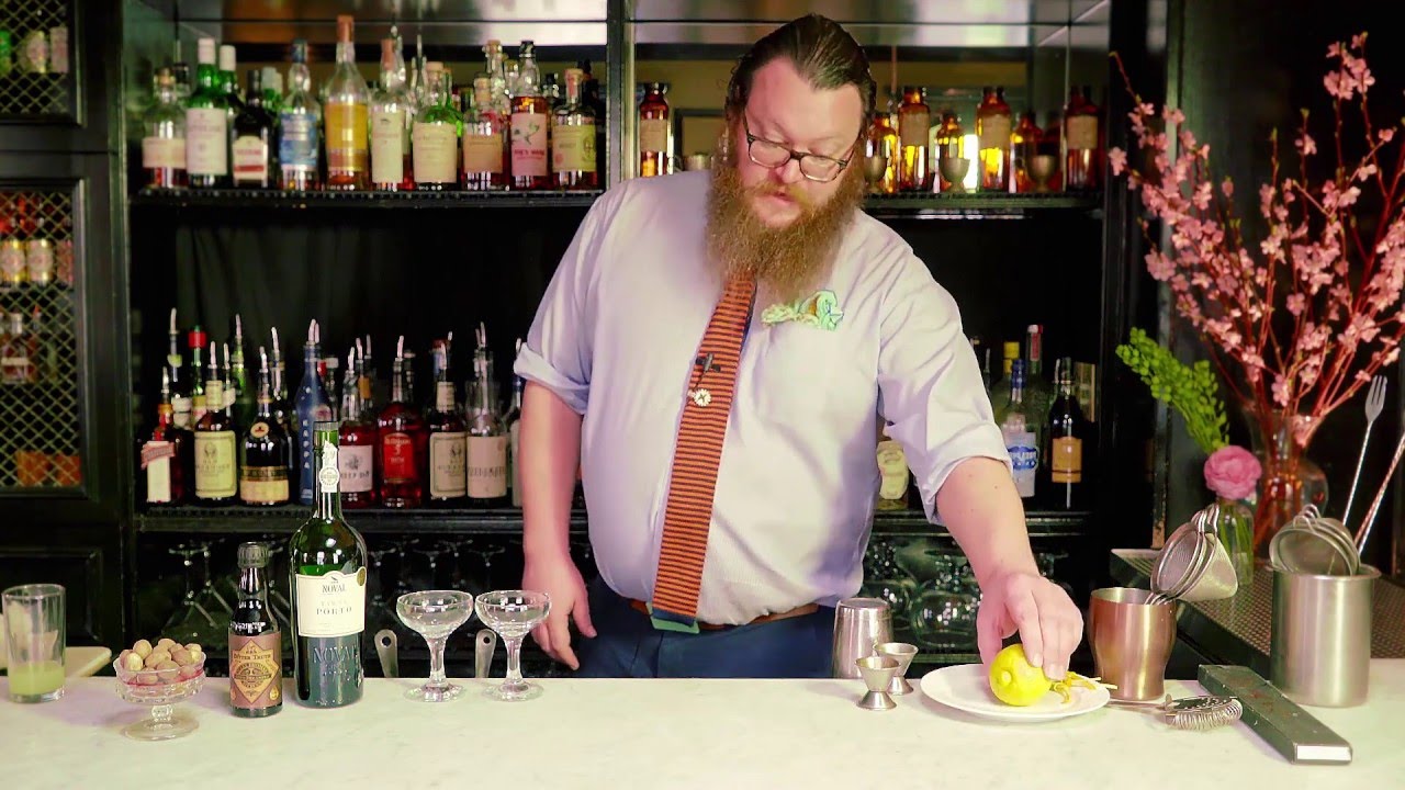 The Creation of a Cocktail Port Wine Sangaree - YouTube