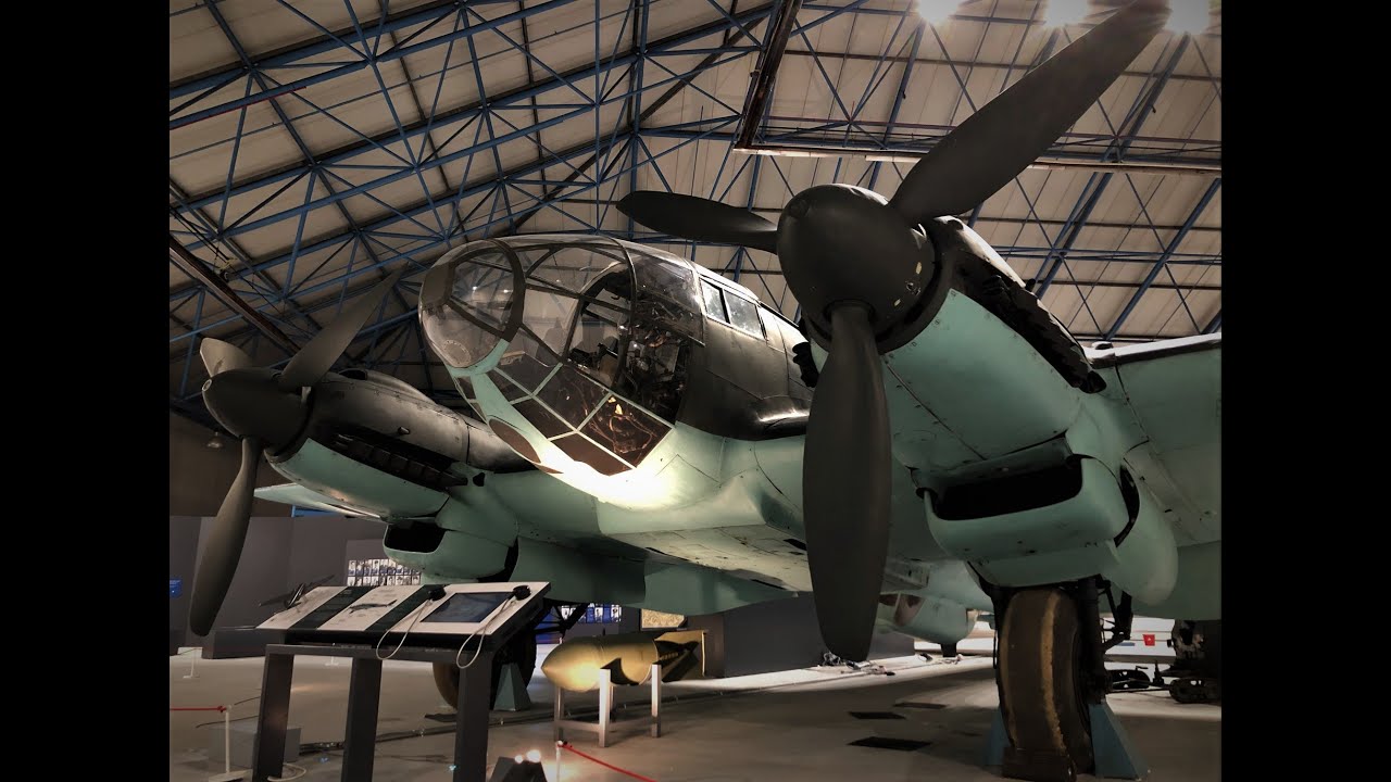 RAF MUSEUM LONDON / Heinkel He-111 H20 Walkaround - YouTube
