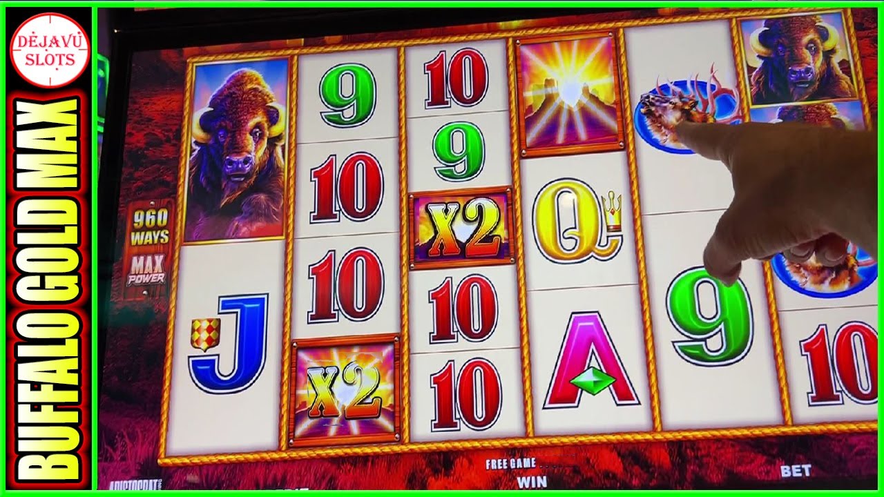 OMG I GOT 3 SUNSETS ON MAX BET ON THE NEW BUFFALO GOLD MAX POWER SLOT ...