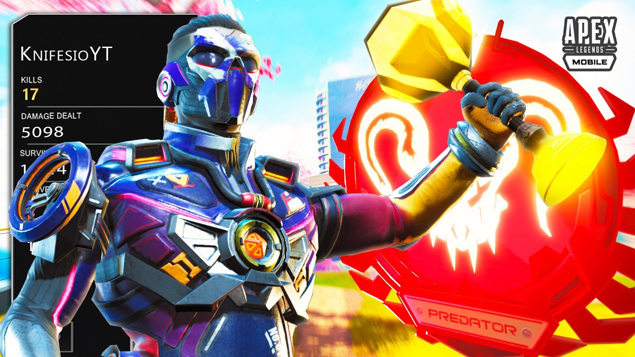 #1 Fade Drops 5000 Damage In Predator Rank! (Apex mobile) - YouTube