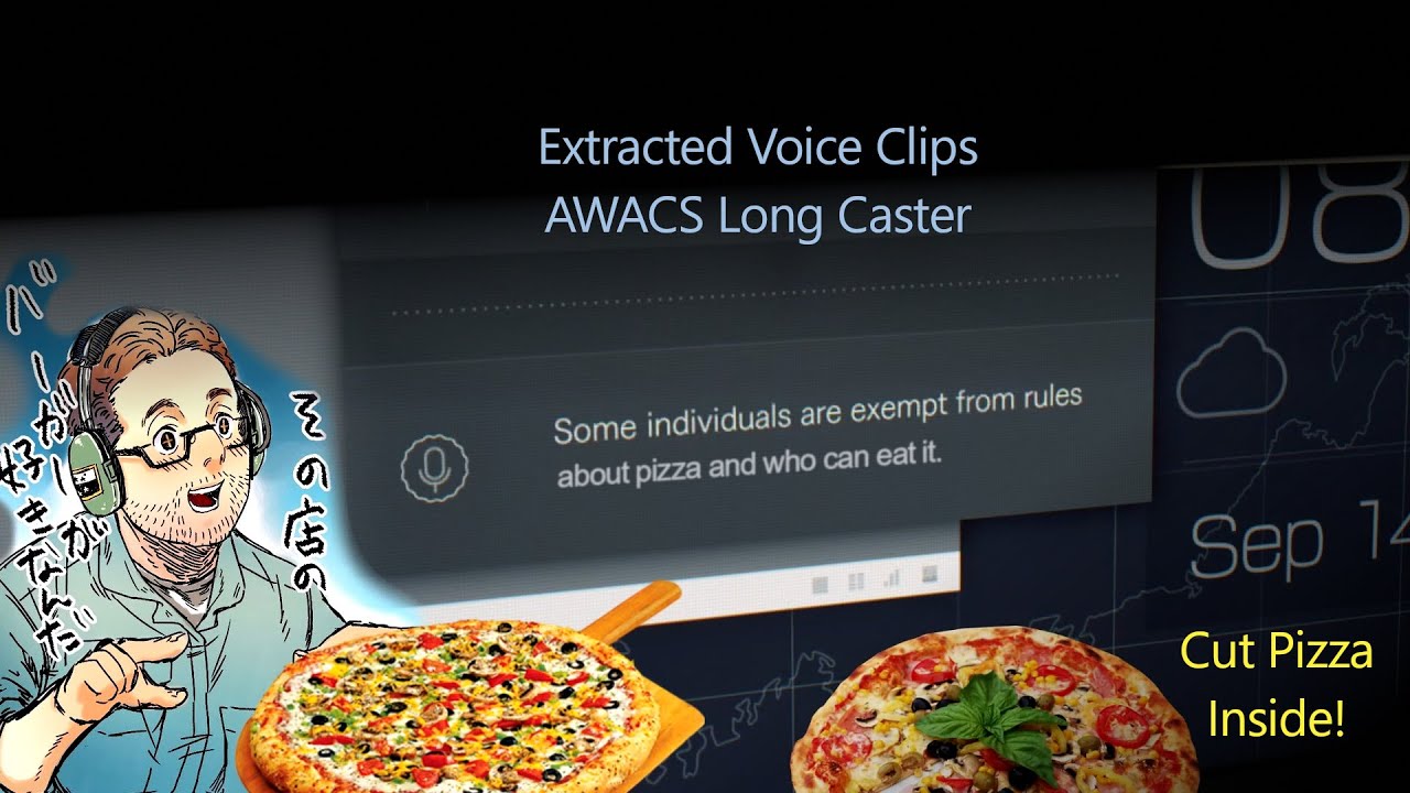 AWACS Long Caster Voice Lines - YouTube