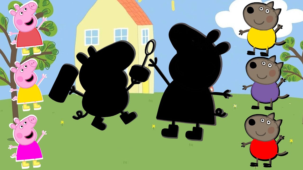 Peppa Pig - Dress Up & Learn Color With Rebecca Rabbit - YouTube