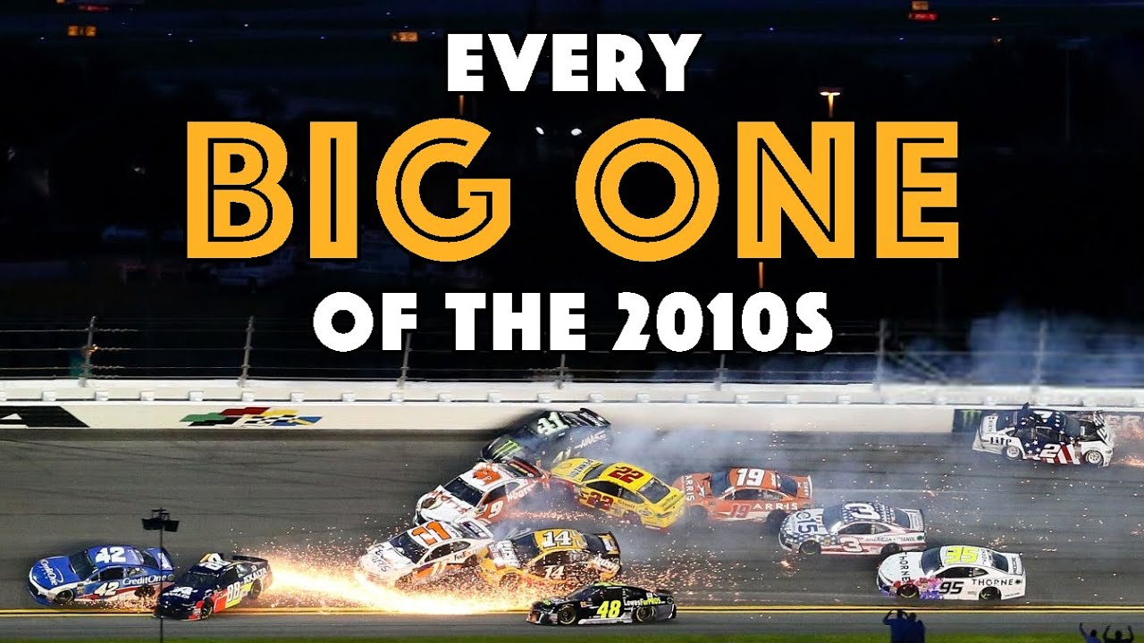 Every NASCAR Cup "Big One" of the 2010s - YouTube