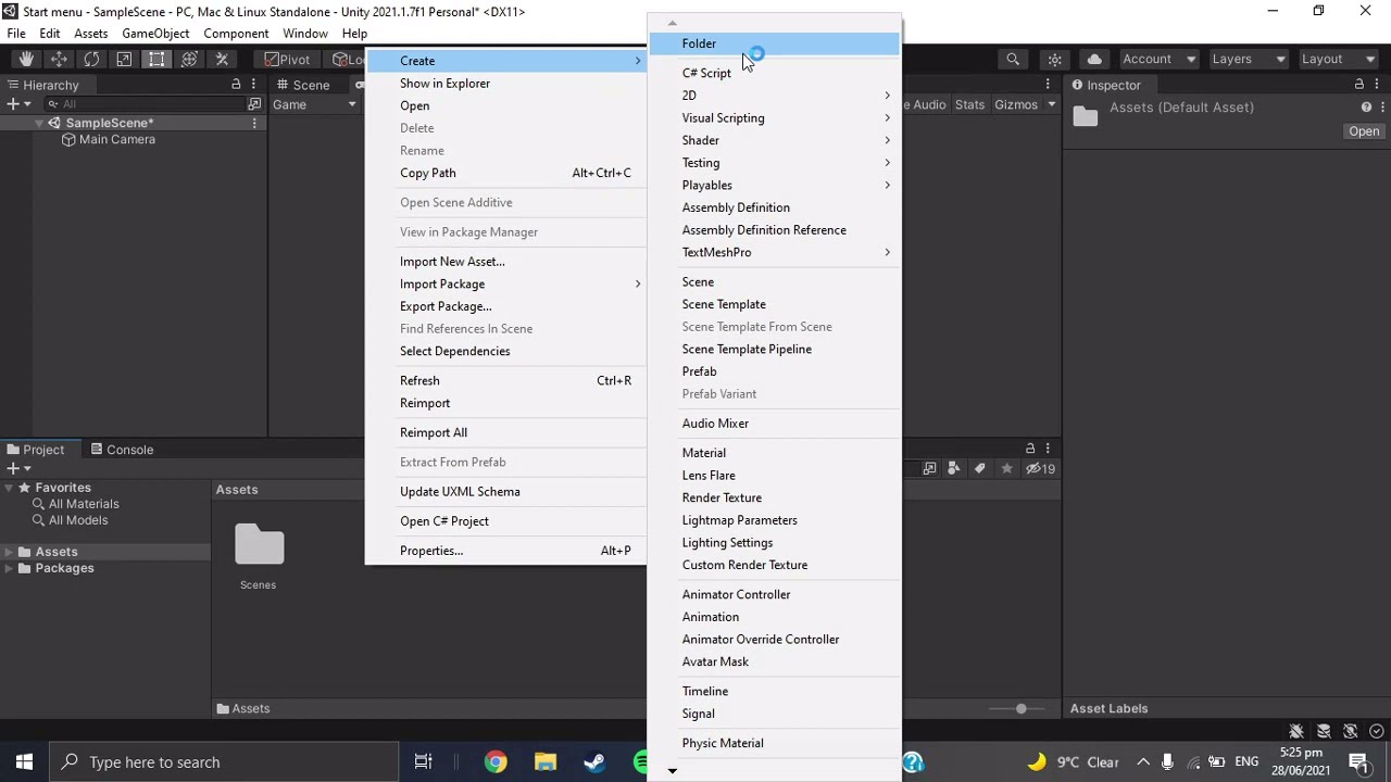 How To Make A Start Menu In Unity YouTube How To Make A Start Menu In Unity YouTube