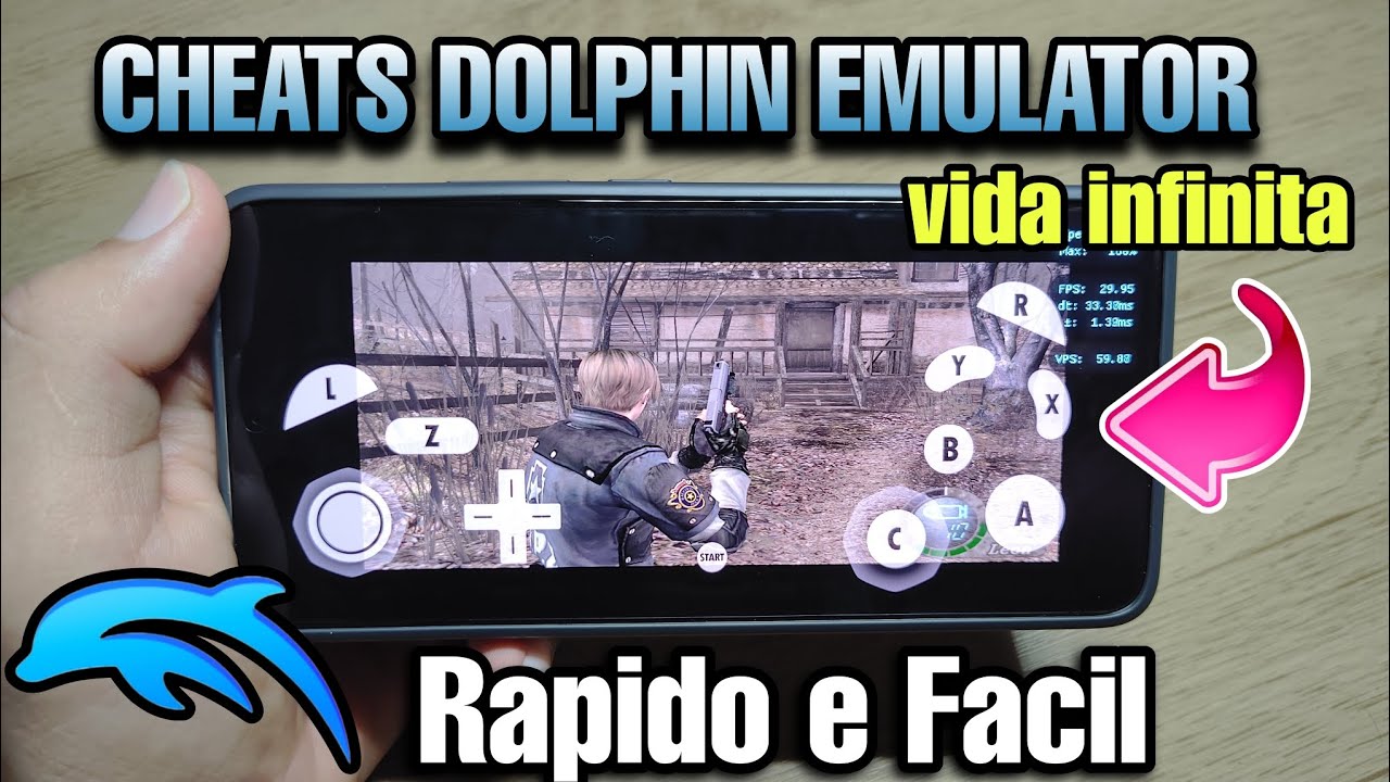 CHEATS no Dolphin Emulator Android - YouTube