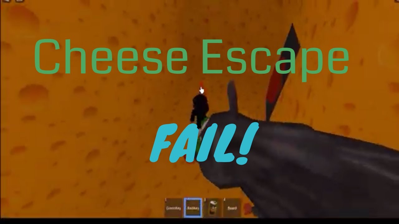 Cheese Escape FAIL... (Roblox Cheese Escape) - YouTube