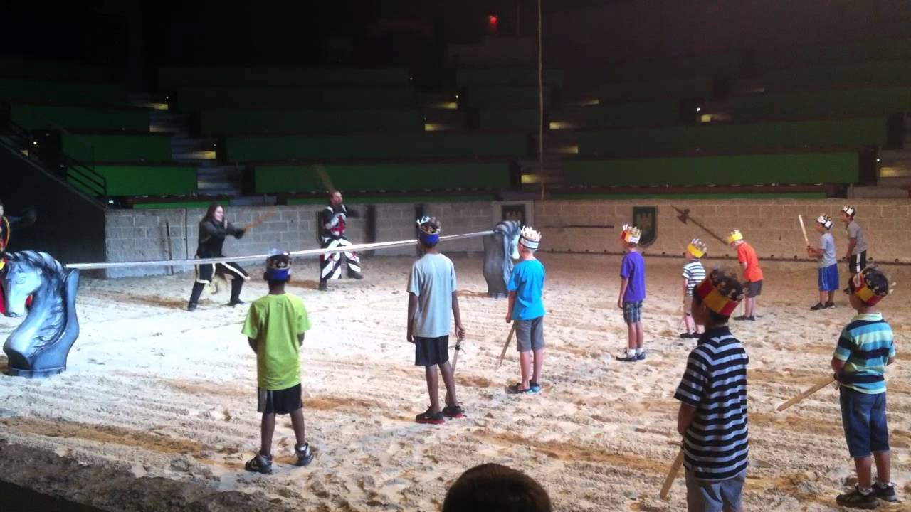 Medieval Times Knight Training - YouTube