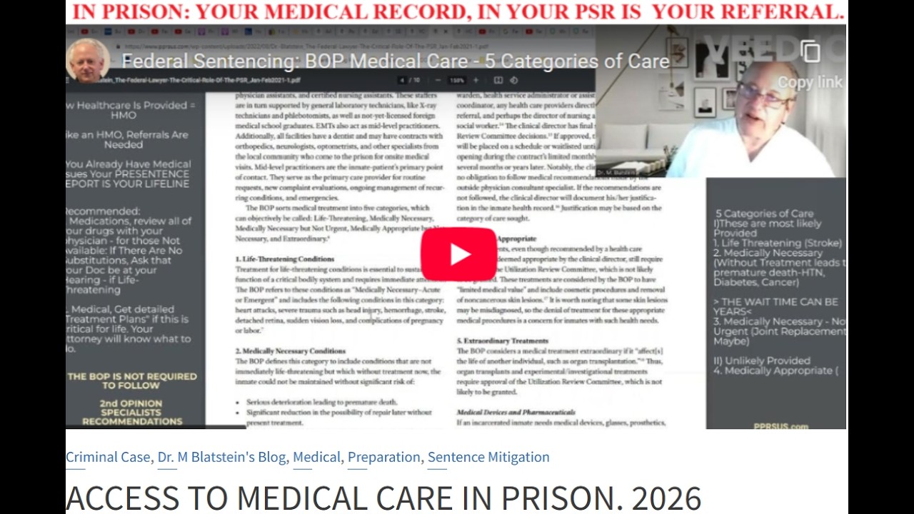 ACCESS TO MEDICAL CARE IN PRISON 2026 - YouTube