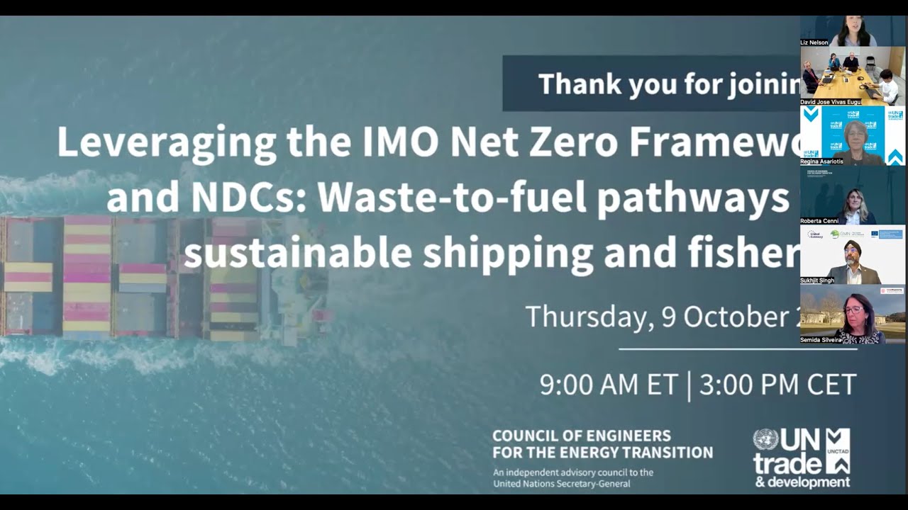 Leveraging IMO Net Zero Framework & NDCs: Pathways for Sustainable ...