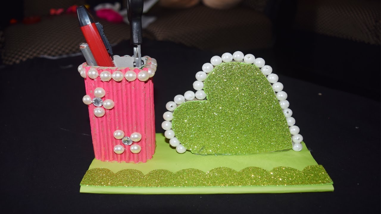 DIY Showpiece Idea - Best out of Waste DIY - YouTube