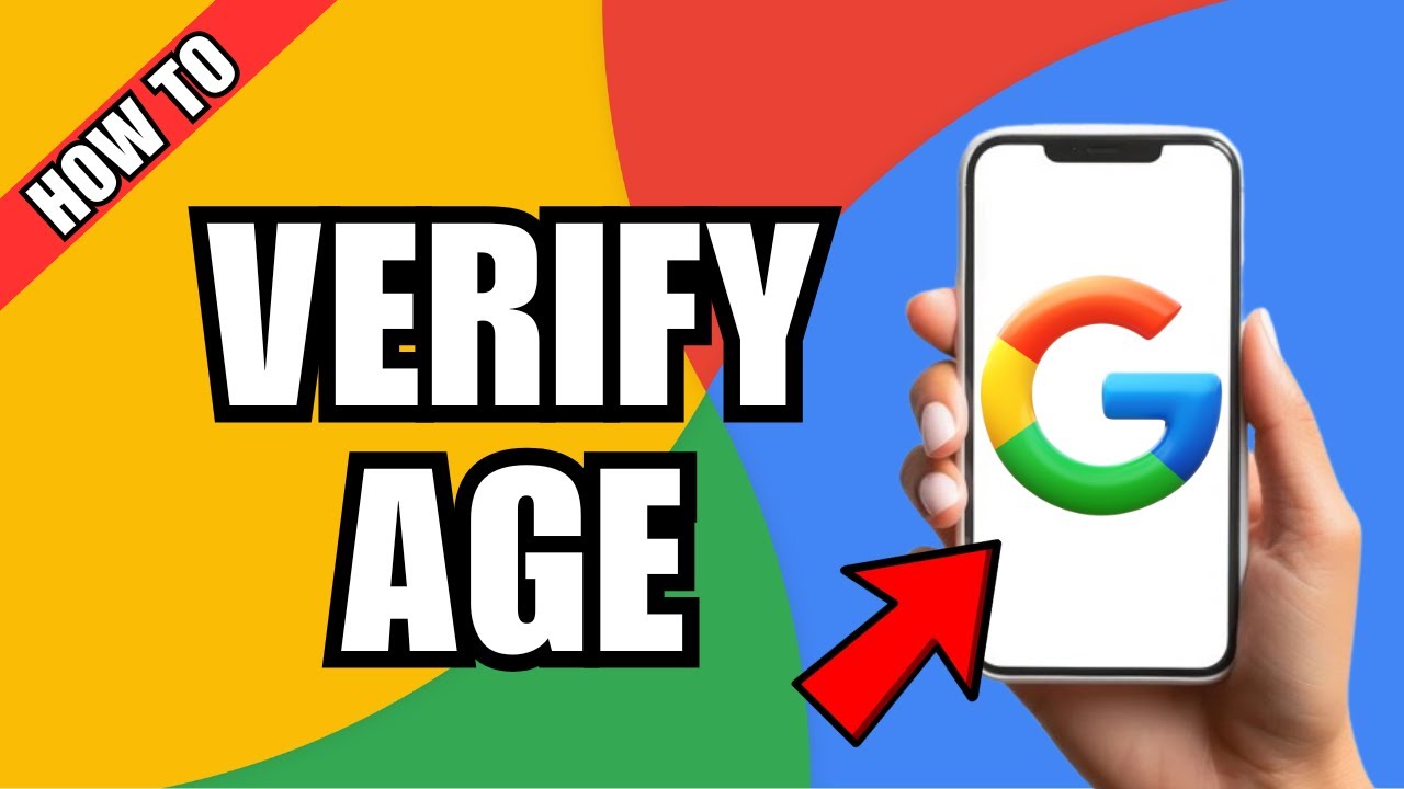 How To Verify Your Age On Google Account - YouTube