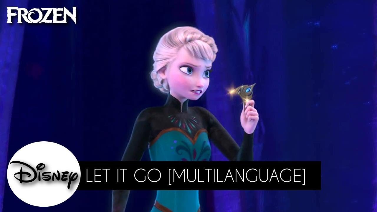 Frozen - Let it go (Multilanguage) - YouTube