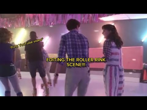 Editing the roller rink scene because the cast starts filming next week ...