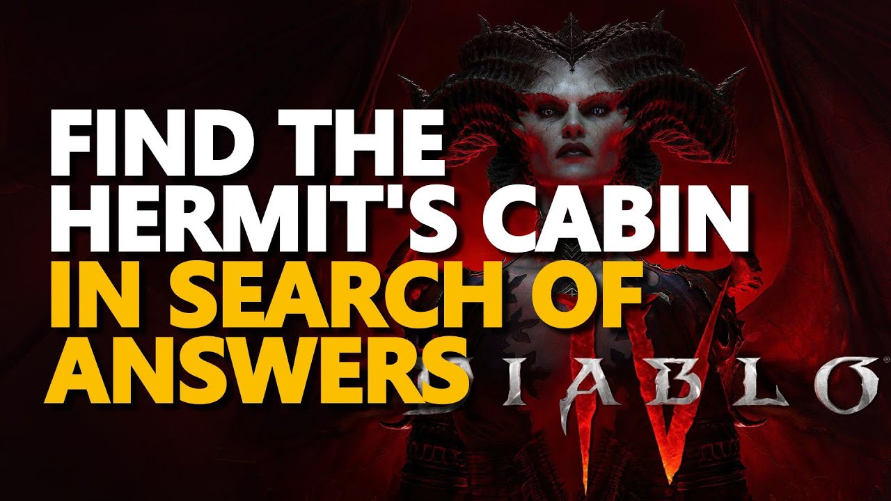 Find the hermit's cabin Diablo 4 - YouTube