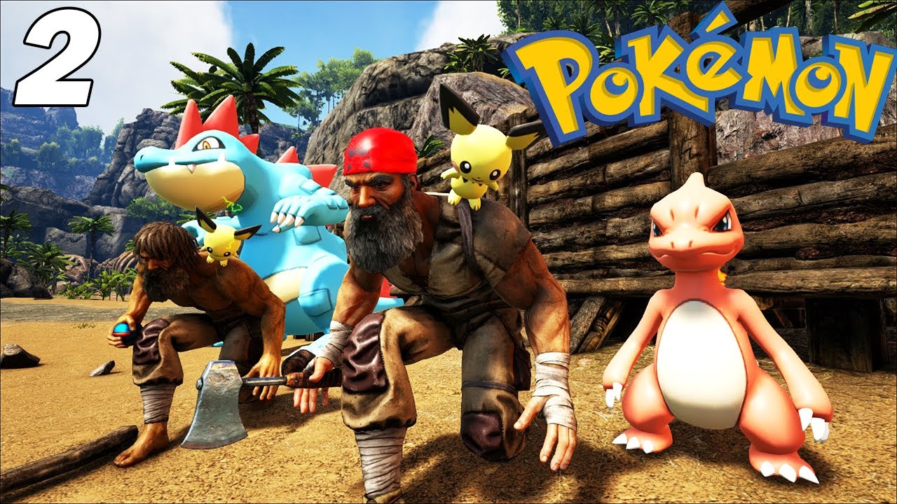 Nouveaux Pokemon et premiers bugs sur Ark ! PokeArk 2 - YouTube