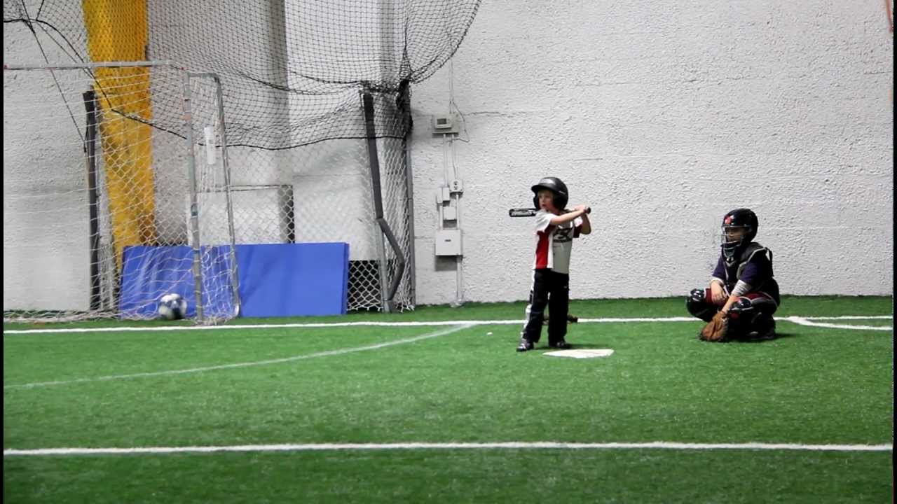 5 Year Old Baseball Player - Julian Baby Ruth - 1st Game of 2013 - FSC ...