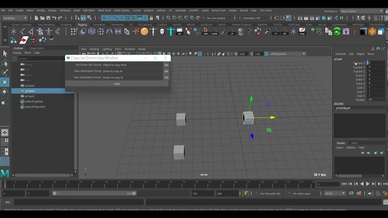 Maya Bonus Tool-Copy Set Driven Key - YouTube