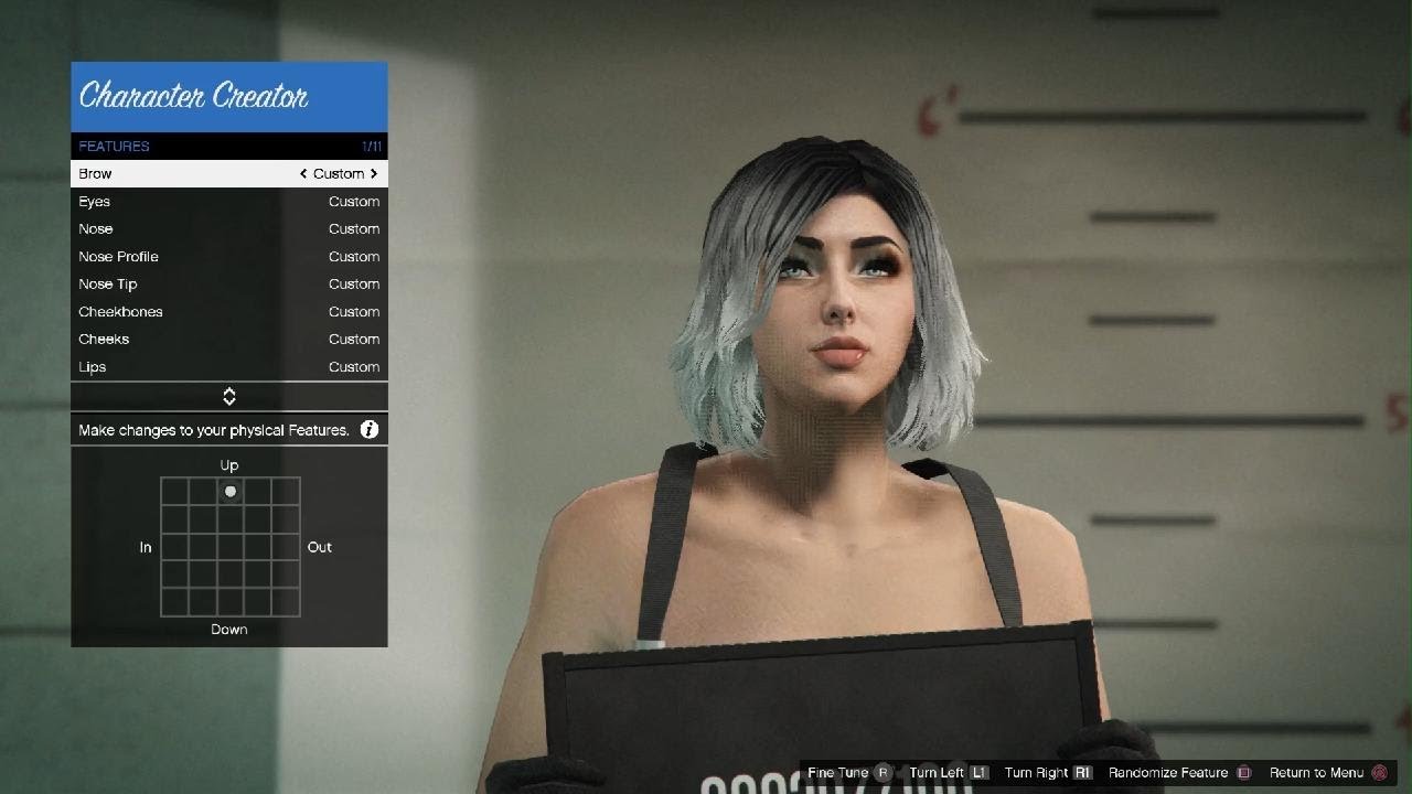 GTA ONLINE - FEMALE CHARACTER CREATION - YouTube