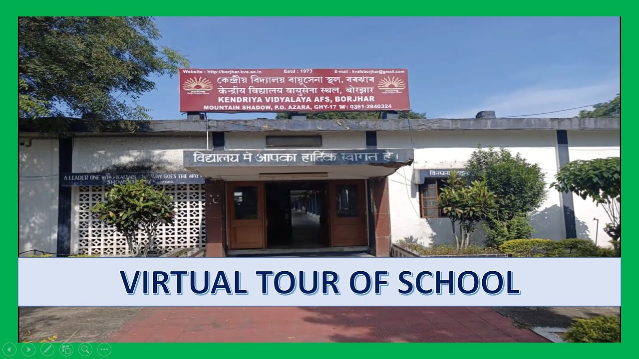 Virtual Tour of KV AFS Borjhar - YouTube