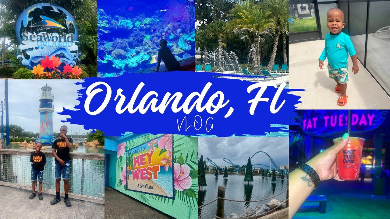 FLORIDA VLOG ☀️ | Gemstone House | SeaWorld Fun | LIT City Walk + MORE ...