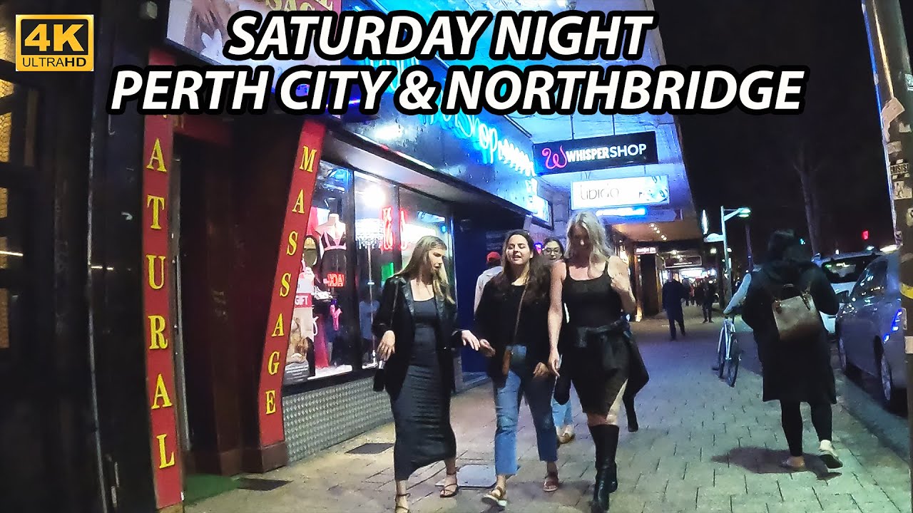 Night Walking at NORTHBRIDGE: The China Town of Perth #australia # ...