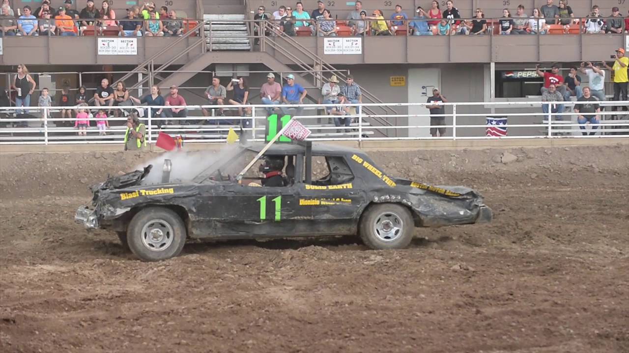 Firecracker Demolition Derby Bash - YouTube