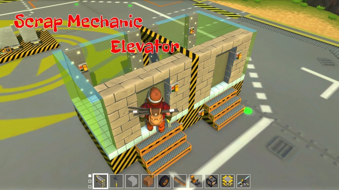 Scrap Mechanic - Workshop #01 : Double Elevator - YouTube