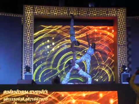 AFRICAN ACROBAT || WEDDING ENTERTAINMENT SHOW || ANANDAM EVENTS - YouTube