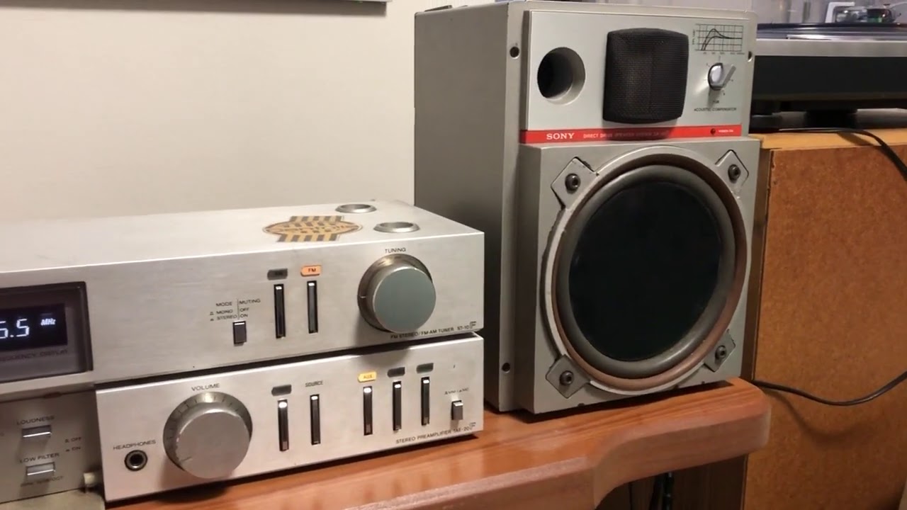 Equipo Falcon Sony TAE-20F / ST-10F / SA-10F - YouTube