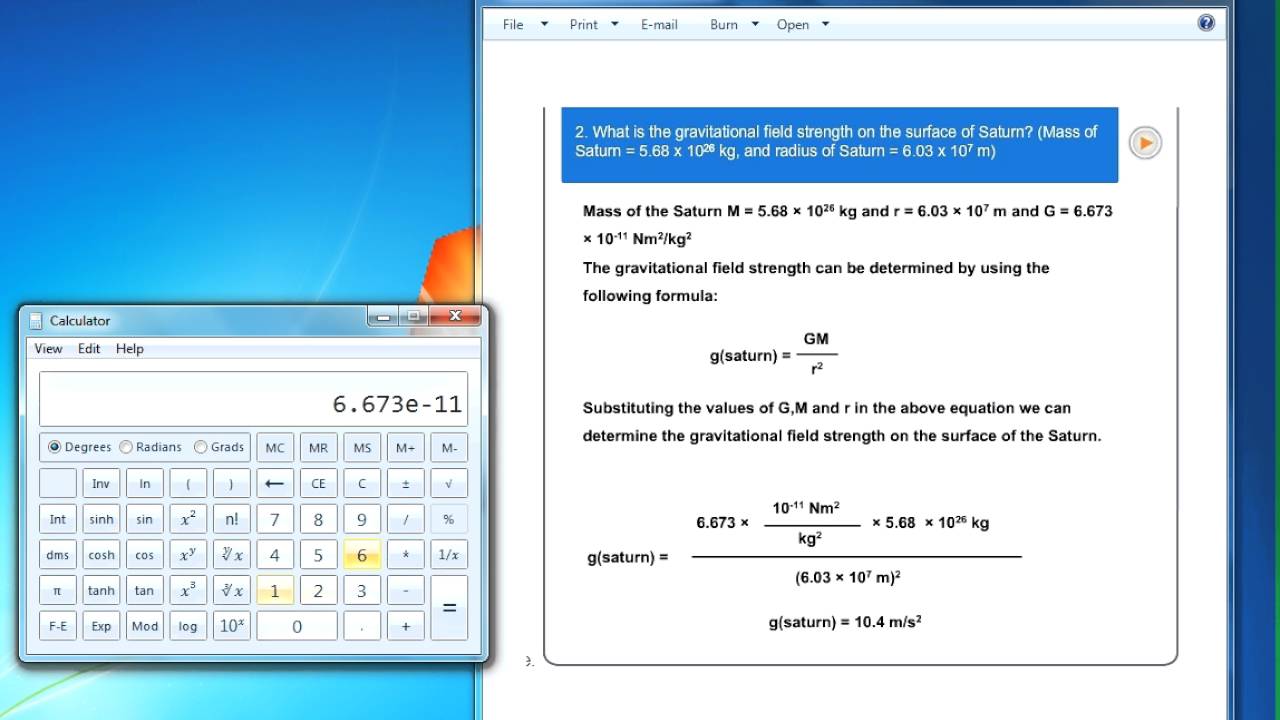 How to use scientific notation on you computer calculator - YouTube