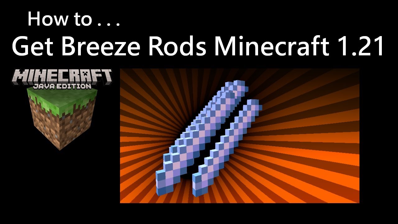 How To Get Breeze Rods Minecraft 1.21 - YouTube