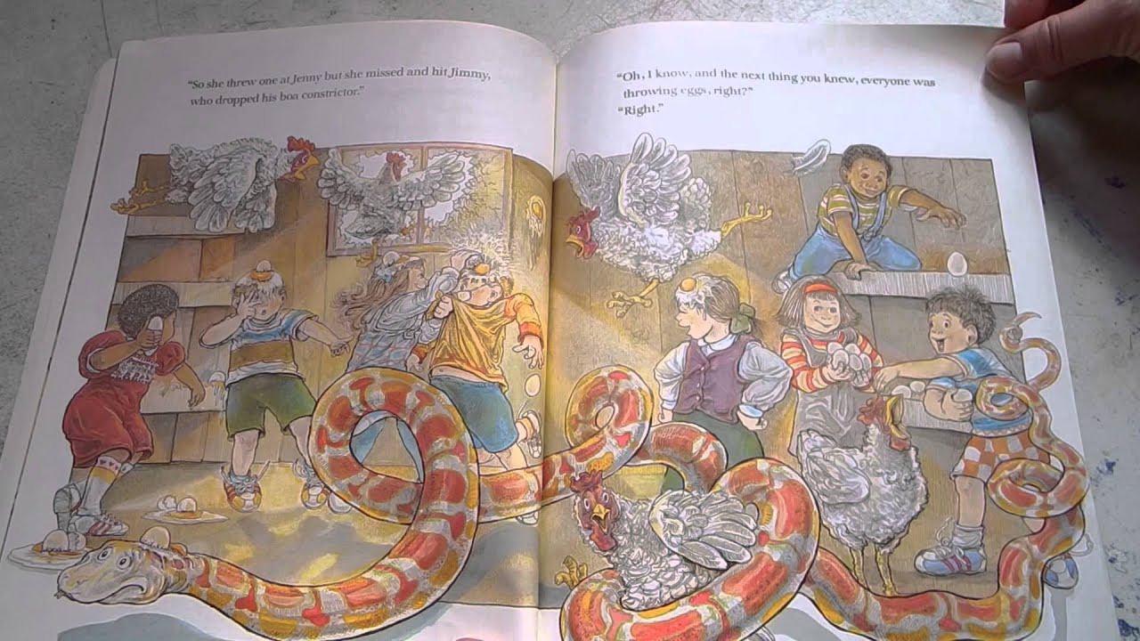 The Day Jimmy's Boa Ate The Wash By Trinka Hakes Noble read aloud for ...