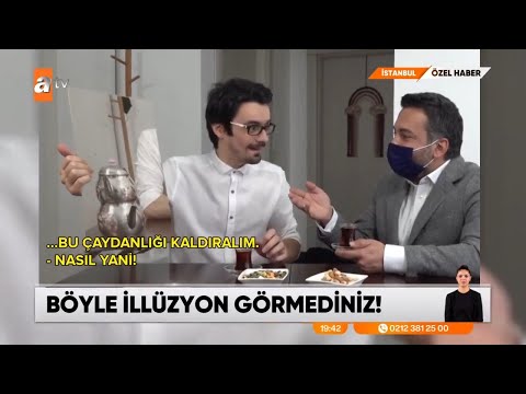 TÜRK SİHİRBAZ MUHABİRİ YİNE ŞAŞIRTTI!