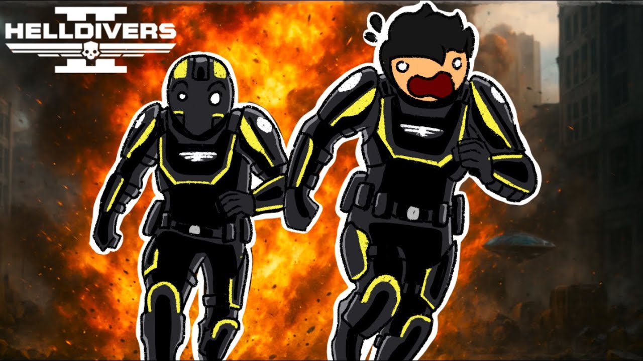 Two Idiots Take on Helldivers 2 - YouTube