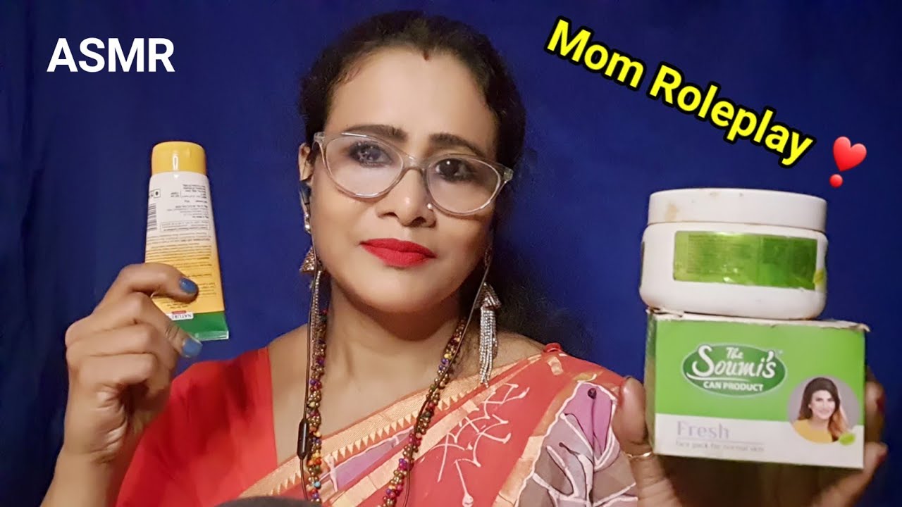 Asmr Mom Roleplay ~taking Care Of Your Skin Facial Gentle Kisses ♥️