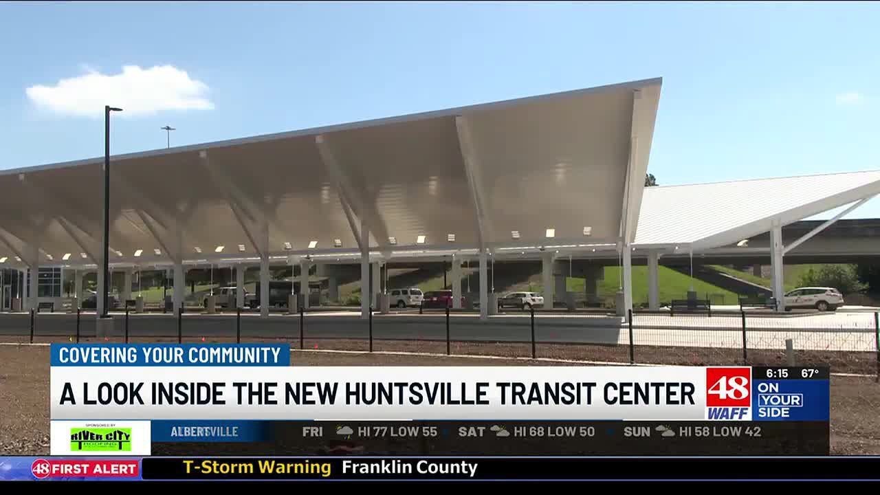 Huntsville Public Transportation plans to open new transit center over ...