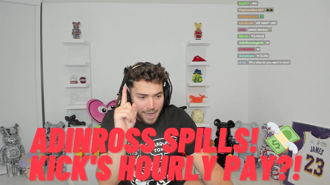 AdinRoss REVEALS Kick's New Creator Program! | Twitch Streamers, Ready ...
