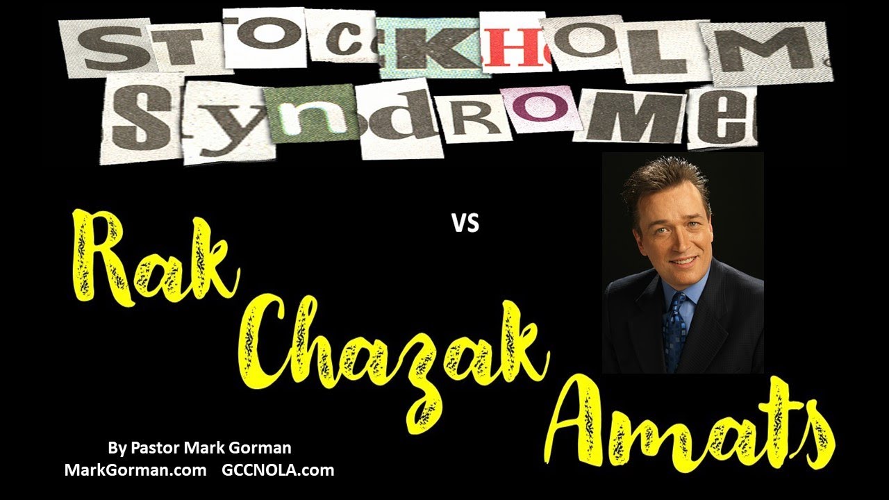 Stockholm Syndrome vs Rak Chazak Amats - YouTube