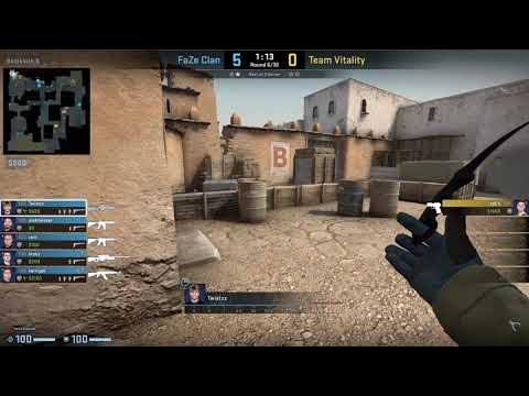 CS:GO POV Demo FaZe Twistzz (24/17) vs Vitality (de_dust2) - YouTube