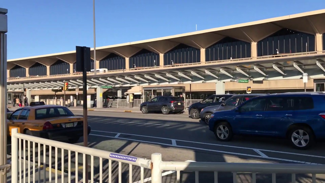 Newark Airport Express Bus Stop Information - YouTube