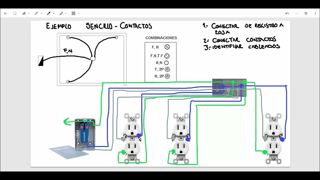 Vídeo corto, cableado de contactos - YouTube